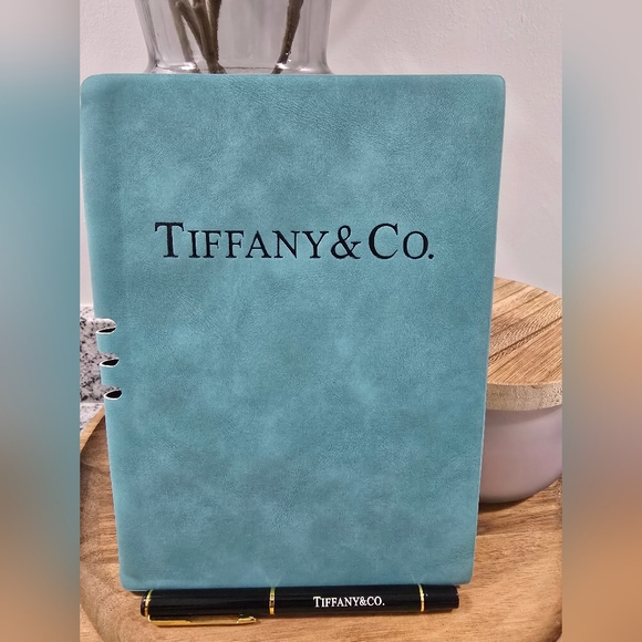 Unbranded | Accessories | Tiffany Co Novelty Faux Suede Teal Journal ...